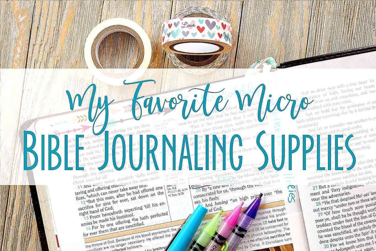 15 Bible Note Taking Methods For Your Personal Bible Study