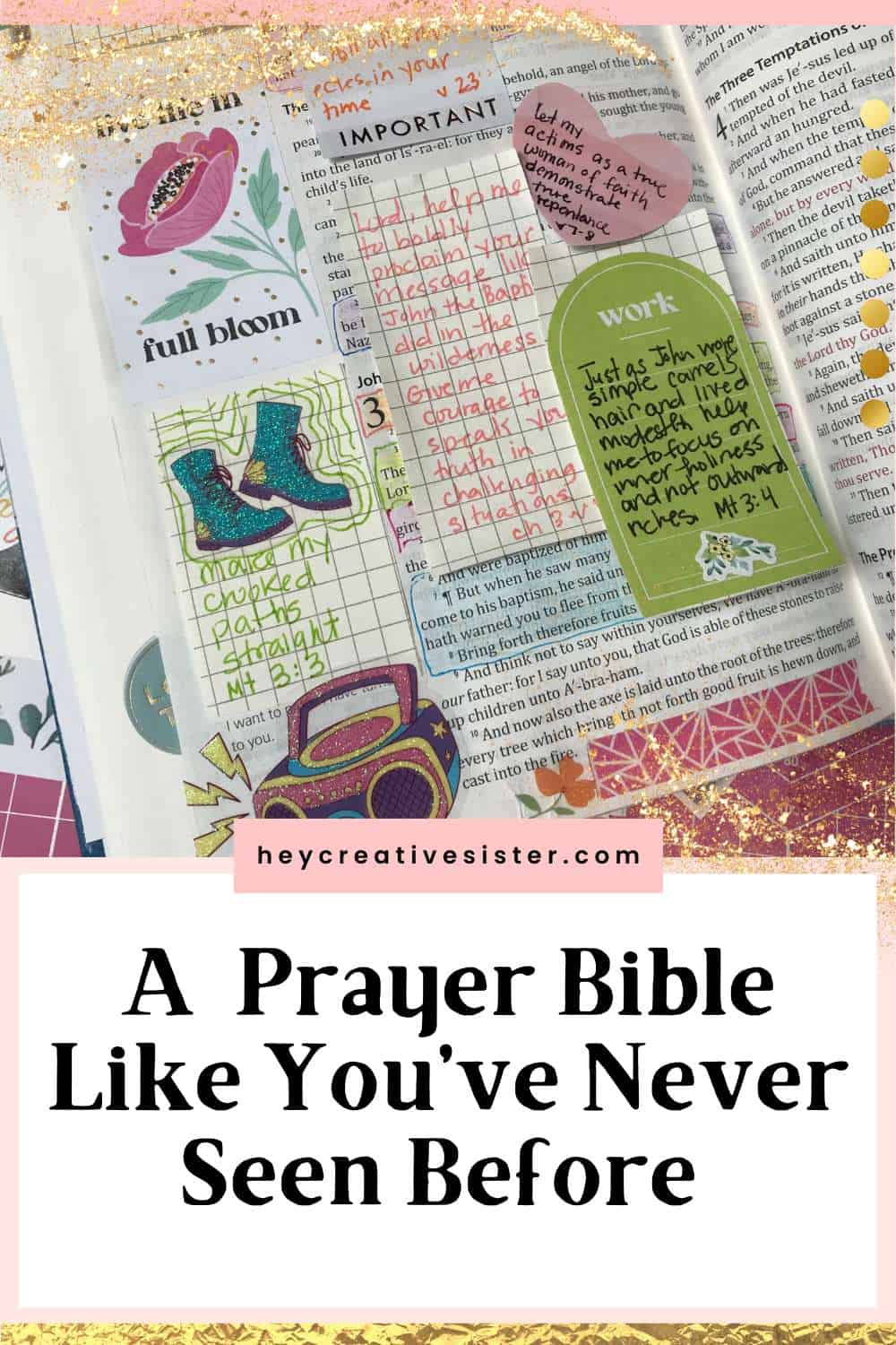 What is a Prayer Bible?